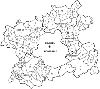 Vijf Randfederaties rond Brussel | DOCU Vlaamse Rand
